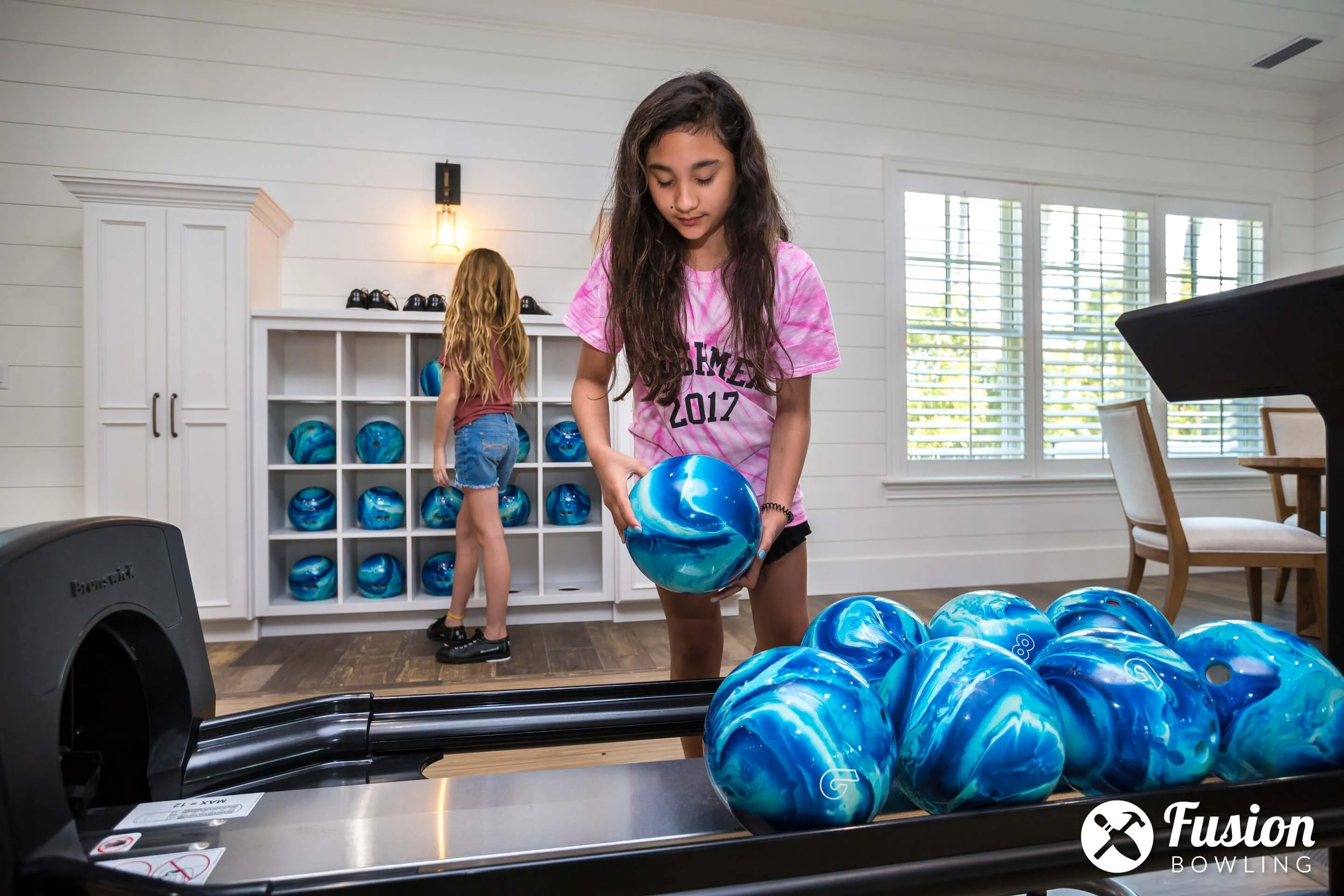 Storage Ideas | Fusion Bowling | Home Bowling Alley Installation Contractor